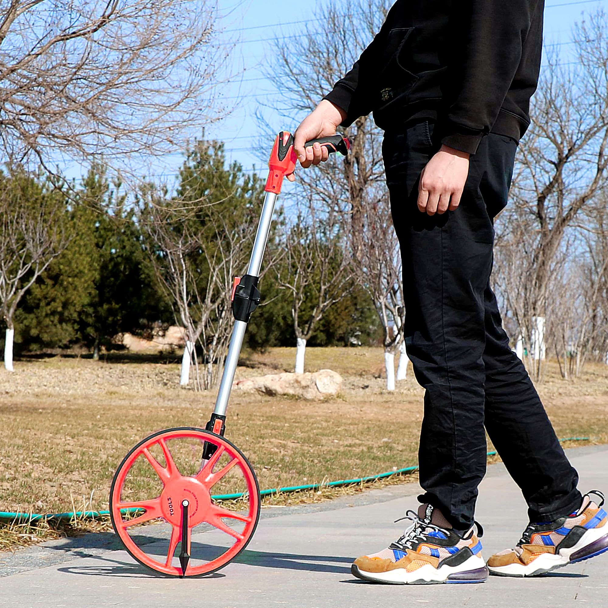 Mua ZHJAN Measuring Wheel with Kickstand and Carrying Bag,with One key ...