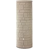 Regentonne eckig Regenwassertank Norway 230 Liter braun aus UV- und ...