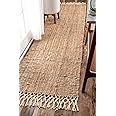 Amazon.com: nuLOOM Raleigh Hand Woven Wool Runner Rug, 2' 6" x 10 ...