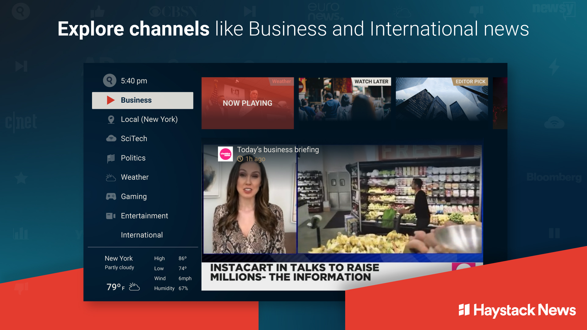Haystack News: Free Local & World News:Amazon.com:Appstore for Android