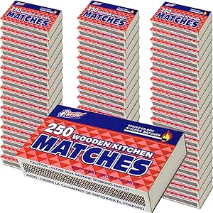 Amazon.com: 48 Packs Large Matches 12000 Total Count Strike on Box ...