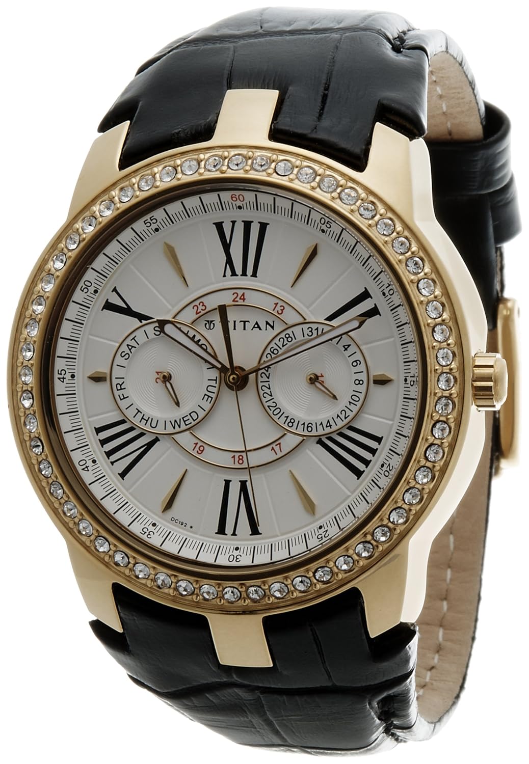Buy Titan Tycoon Analog White Dial Women's Watch - ND1535YL03 at Amazon.in