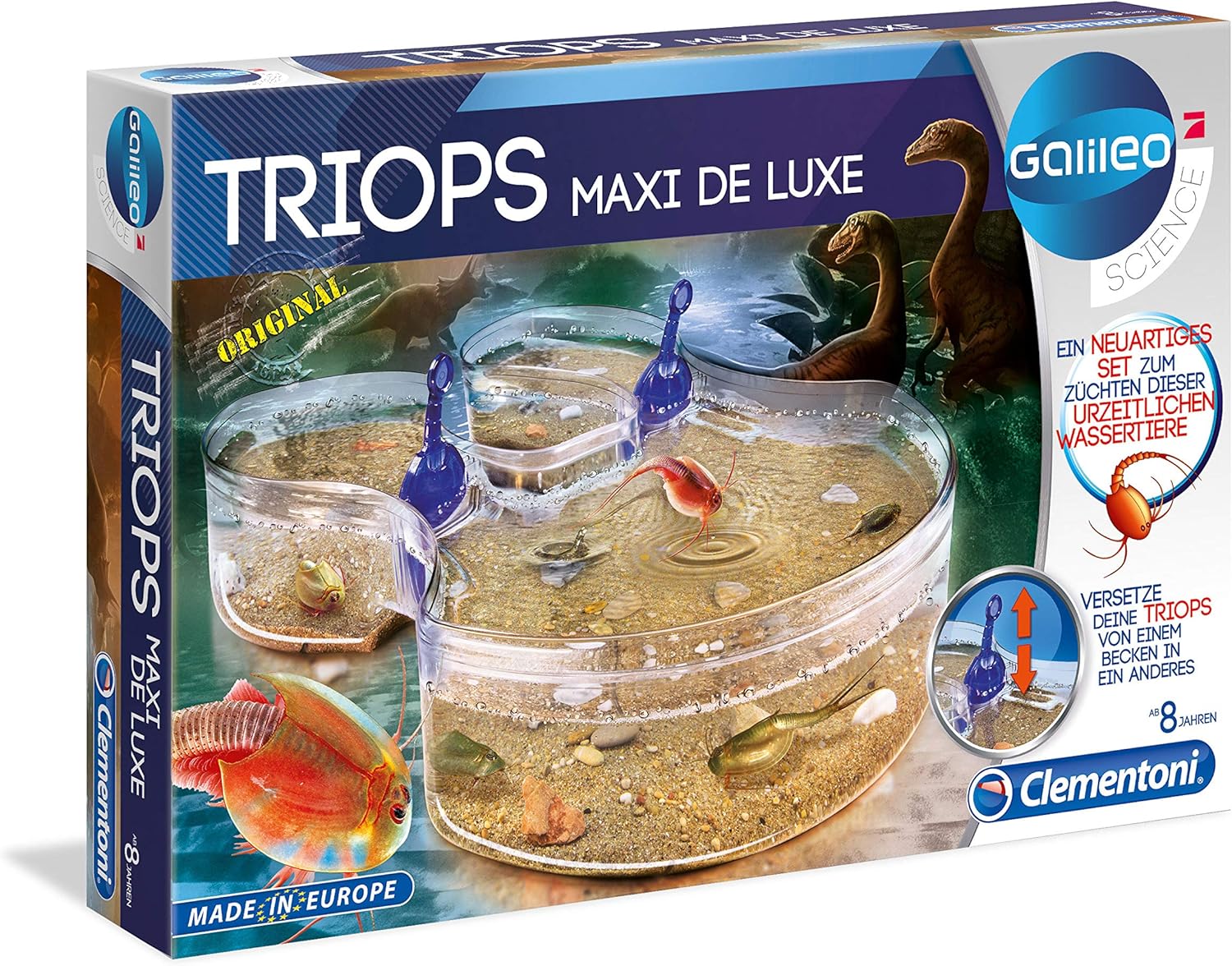 GALILEO Triops Deluxe Maxi 8 years (69883.7): Amazon.co.uk: Toys & Games