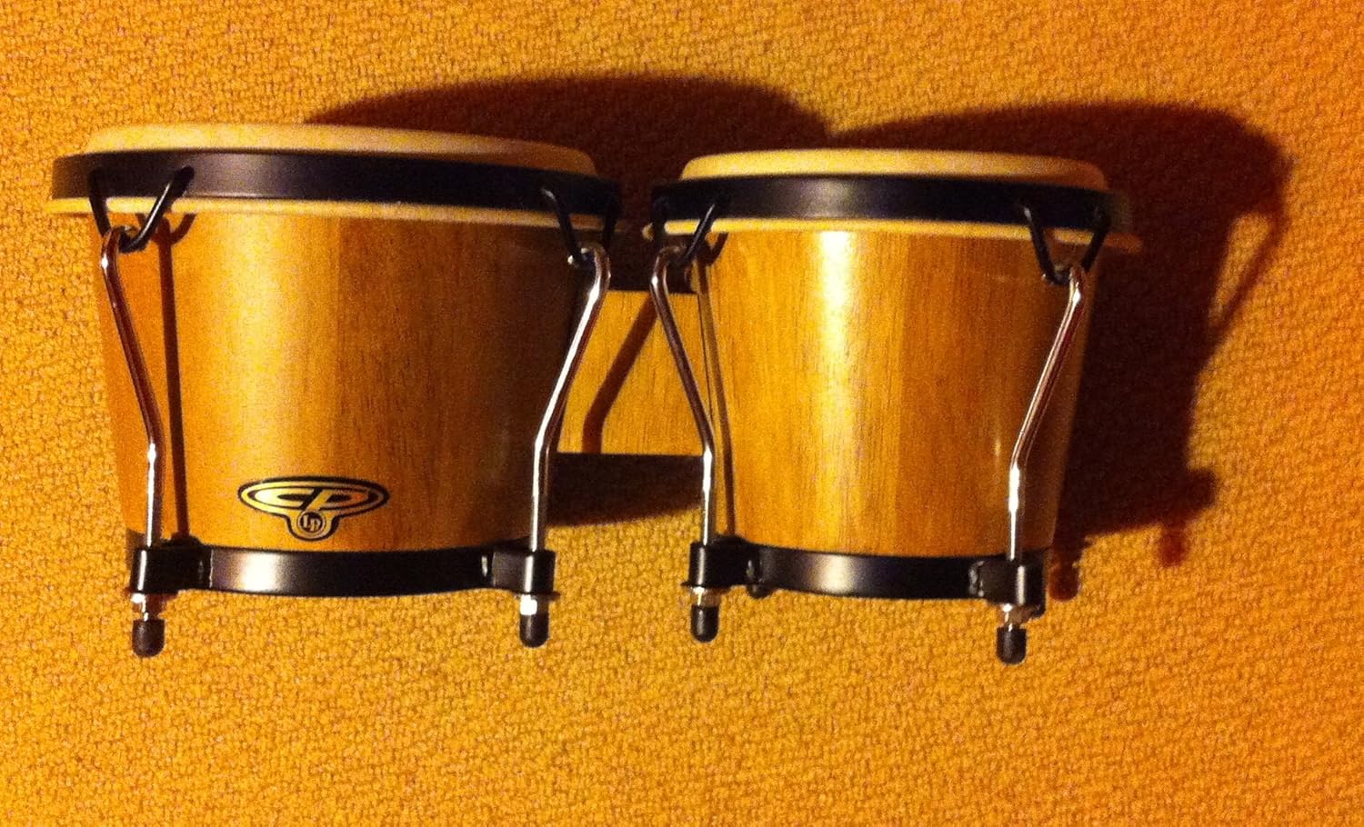 Latin Percussion CP221-AW Traditional Wood Bongos - Natural: Amazon.ca ...