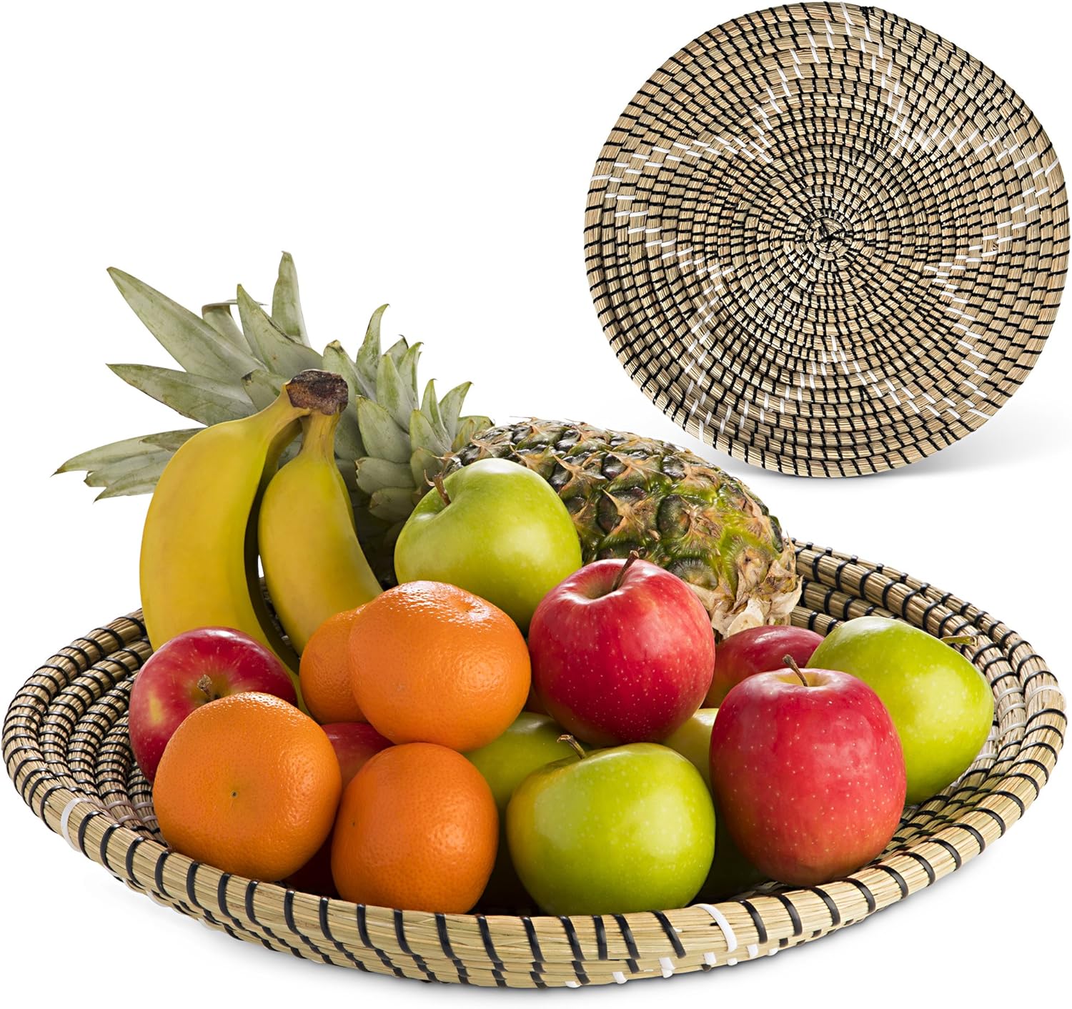 Frutero grande de 38 cm para mesa de cocina, centro de mesa, sala de ...