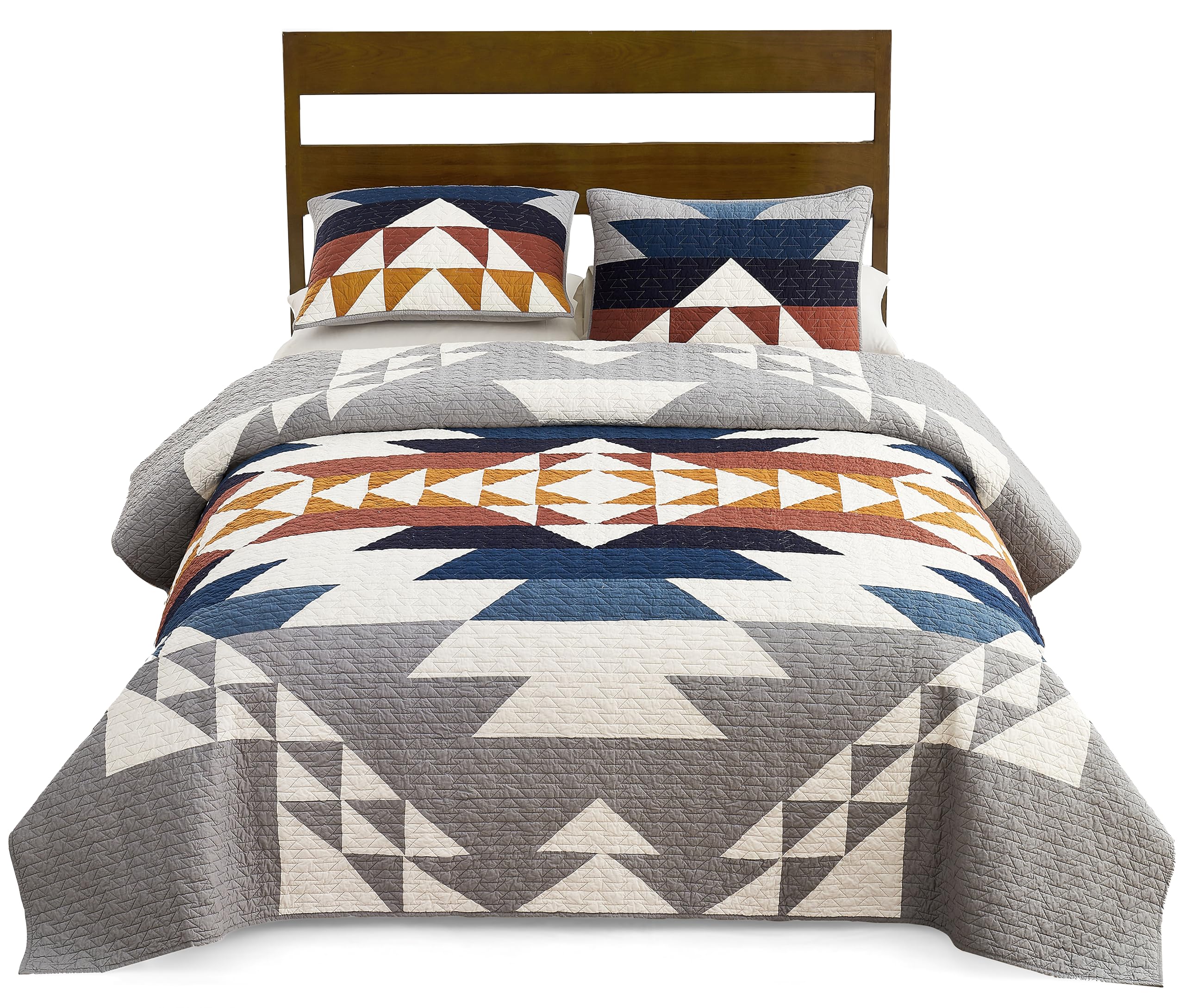 PENDLETON 29271 Explorer Full-Queen Quilt Bedspread Set Soft Cotton ...
