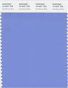 PANTONE Smart 16-4031X Color Swatch Card, Cornflower Blue - House Paint ...