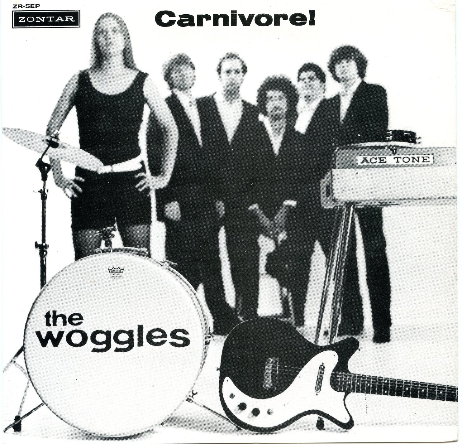 The Woggles - Carnivore! 7" Vinyl EP - Amazon.com Music