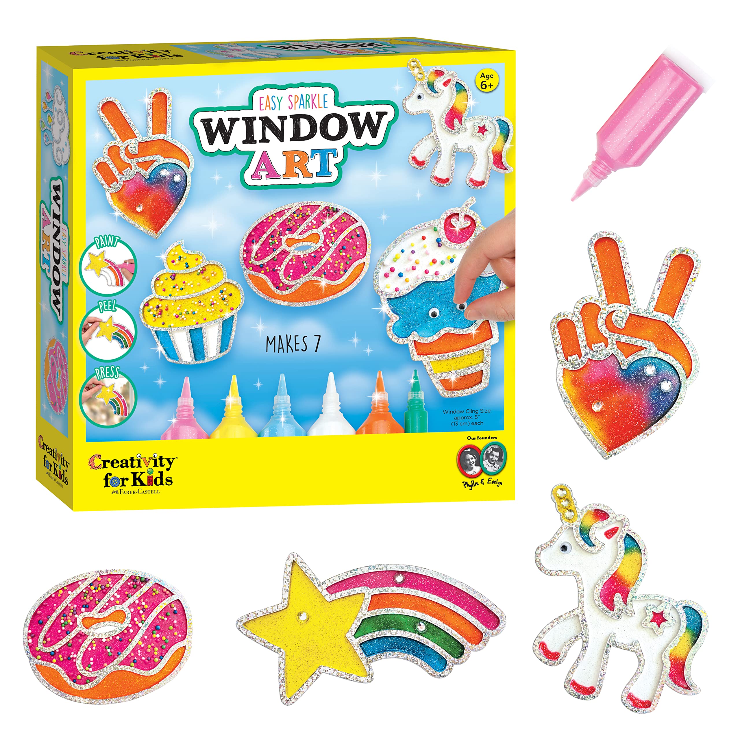 Mua Creativity for Kids Easy Sparkle Window Art Kit - Paint and ...