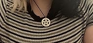 My Shape Supernatural Pentacle Pentagram Pendant Necklace Witch ...