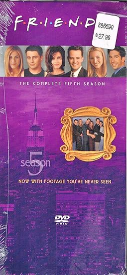 Friends Season 5 The Complete Fifth Season Now with Footage You've ...
