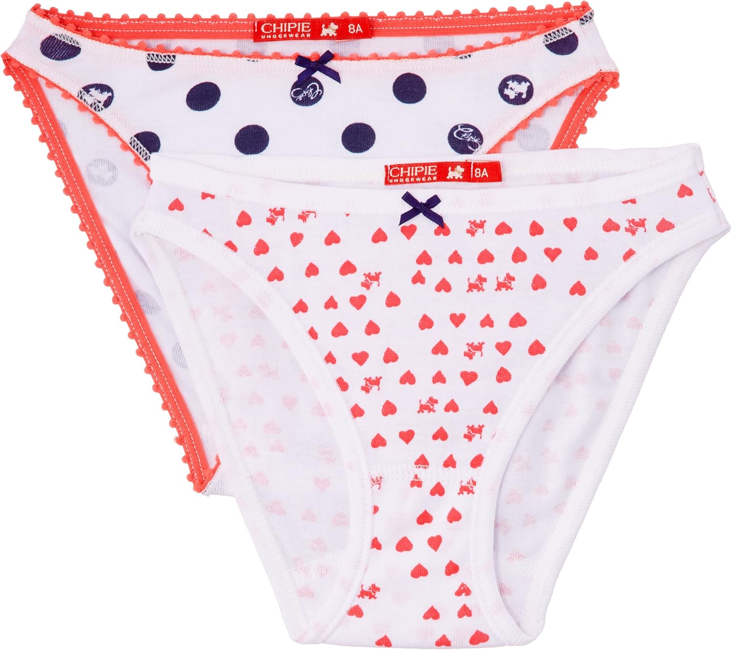 Chipie Lot 2 Culottes - Braguitas para niña, Talla 4 años (4 años ...