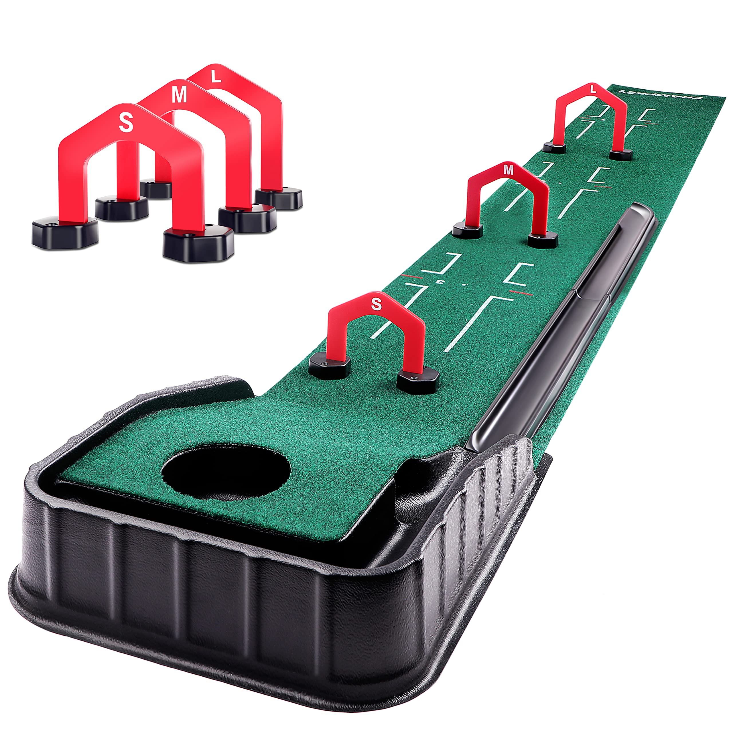 Mua Premium Golf Putting Mat Come with Golf Putting Gates - Realistic ...