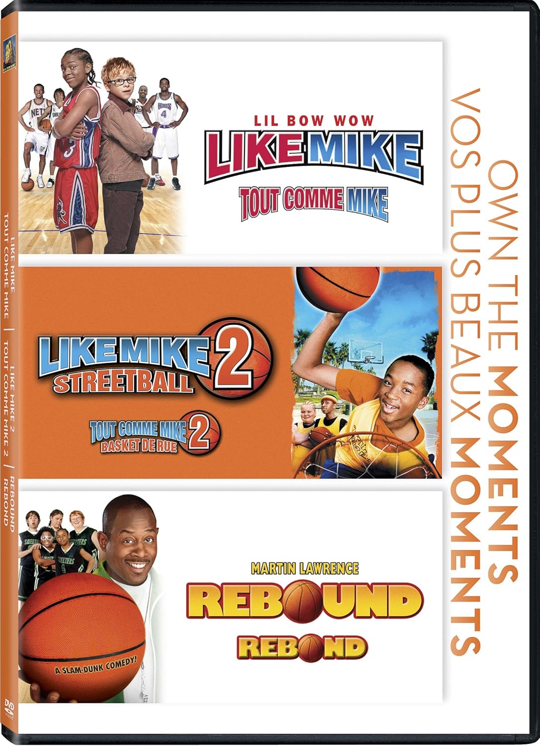 Like Mike 1+2+rebound Tf-cb (Bilingual): Amazon.ca: DVD