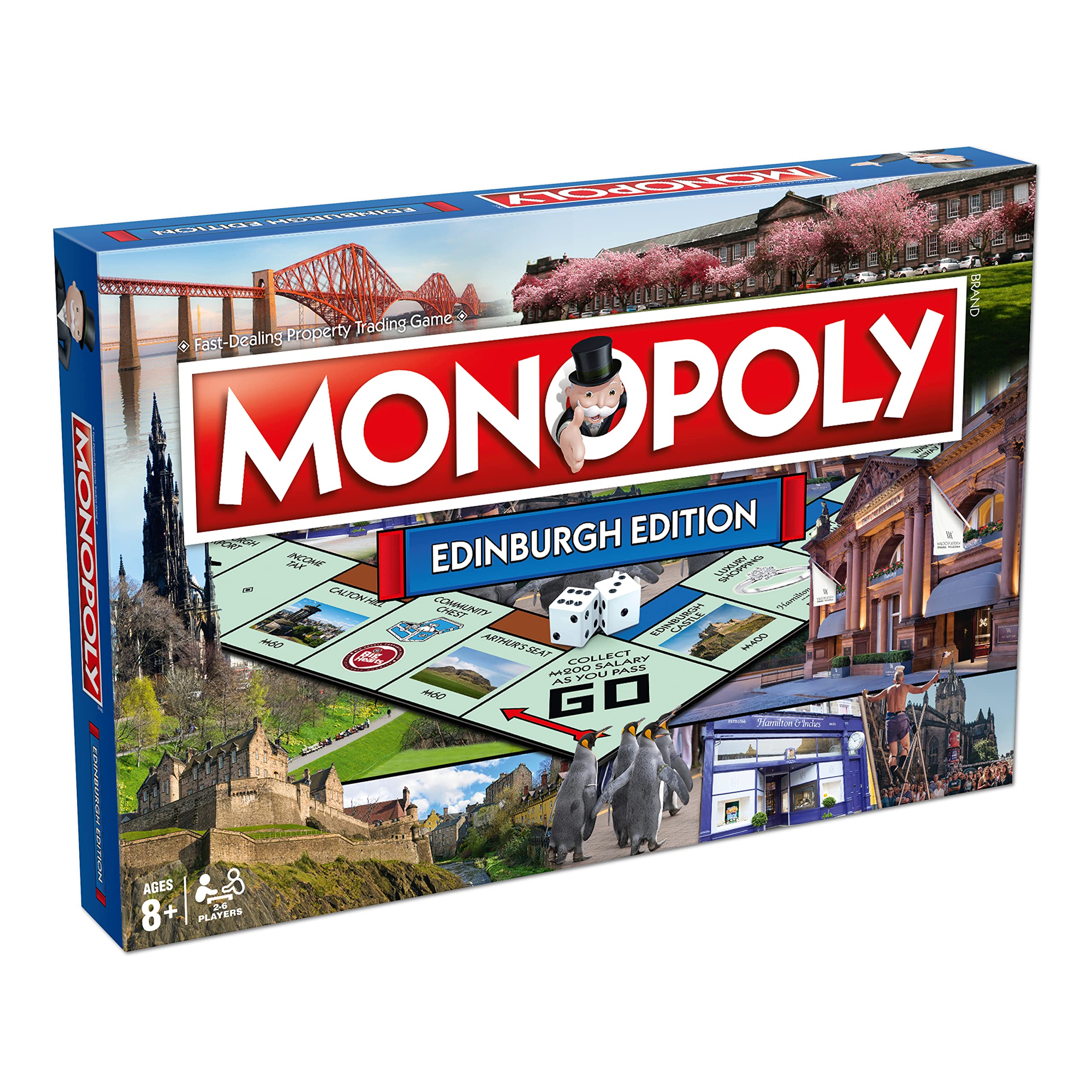 Mua MONOPOLY Board Game Edinburgh Edition: 2-6 Players Family Board ...