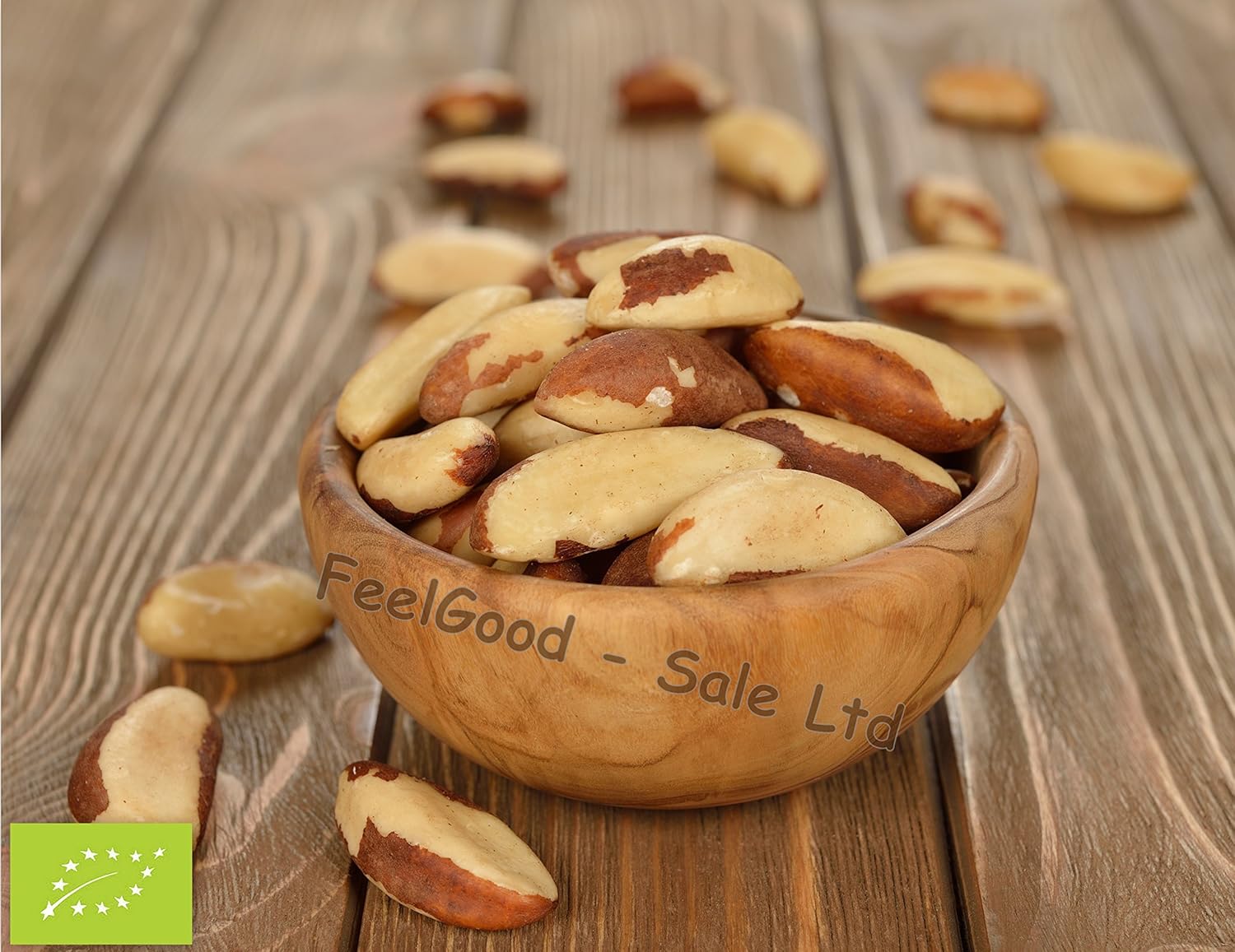 1kg Organic Brazil Nuts Certified Tasty & Fresh / New Croop / Raw Whole ...