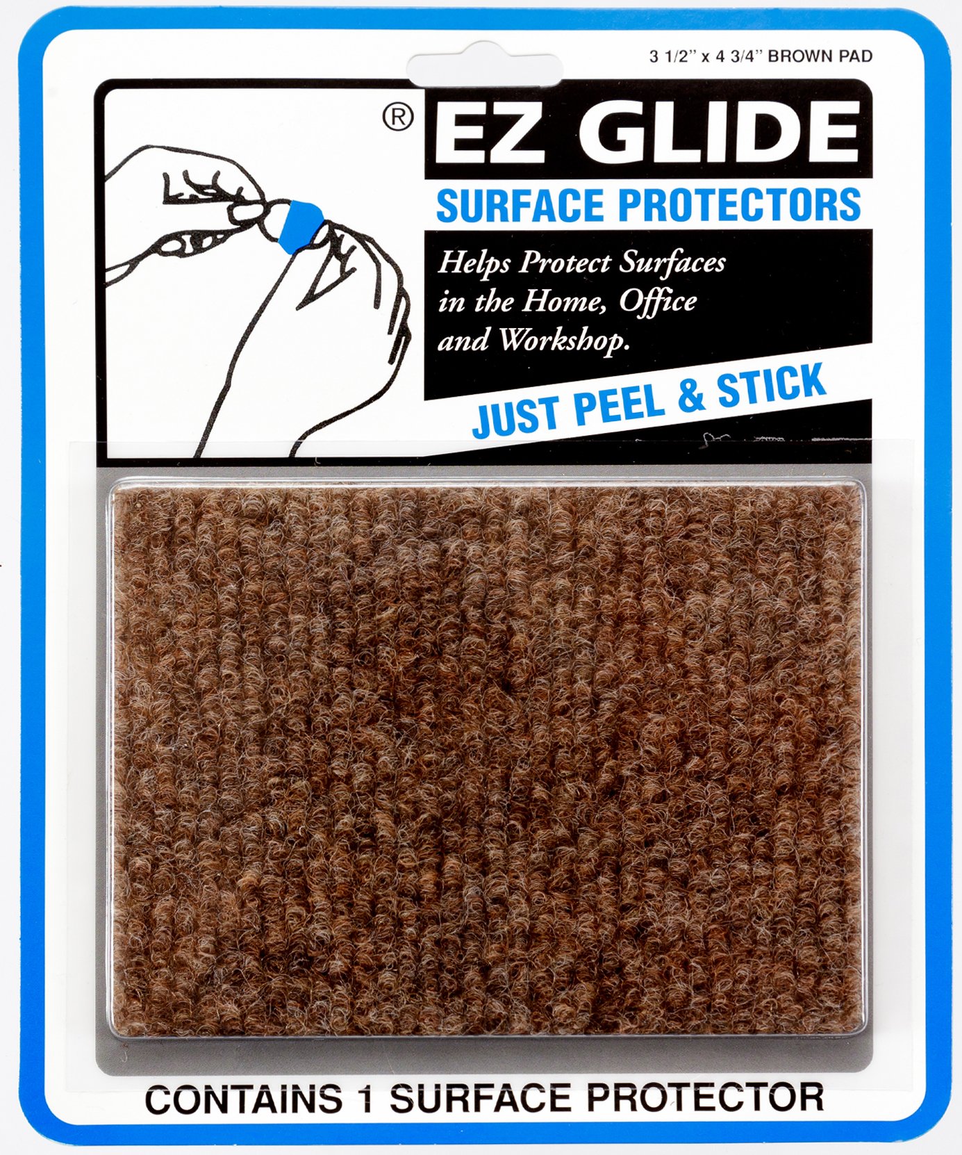 Amazon.com: EZ Glide Surface Protectors - 1 1/2" Brown Circle: Baby
