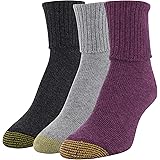 Gold Toe Women's 3-Pack Bermuda Turn Cuff Sock at Amazon Women’s ...