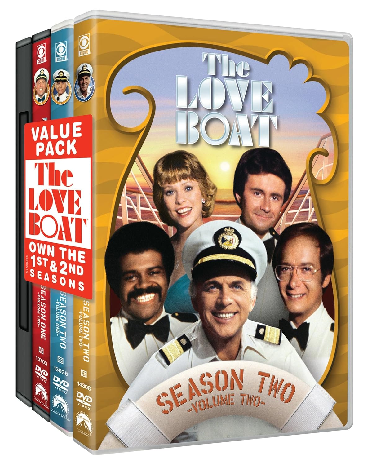 Love Boat: Two Season Pack 15pc / Full DVD Region 1 NTSC US Import ...