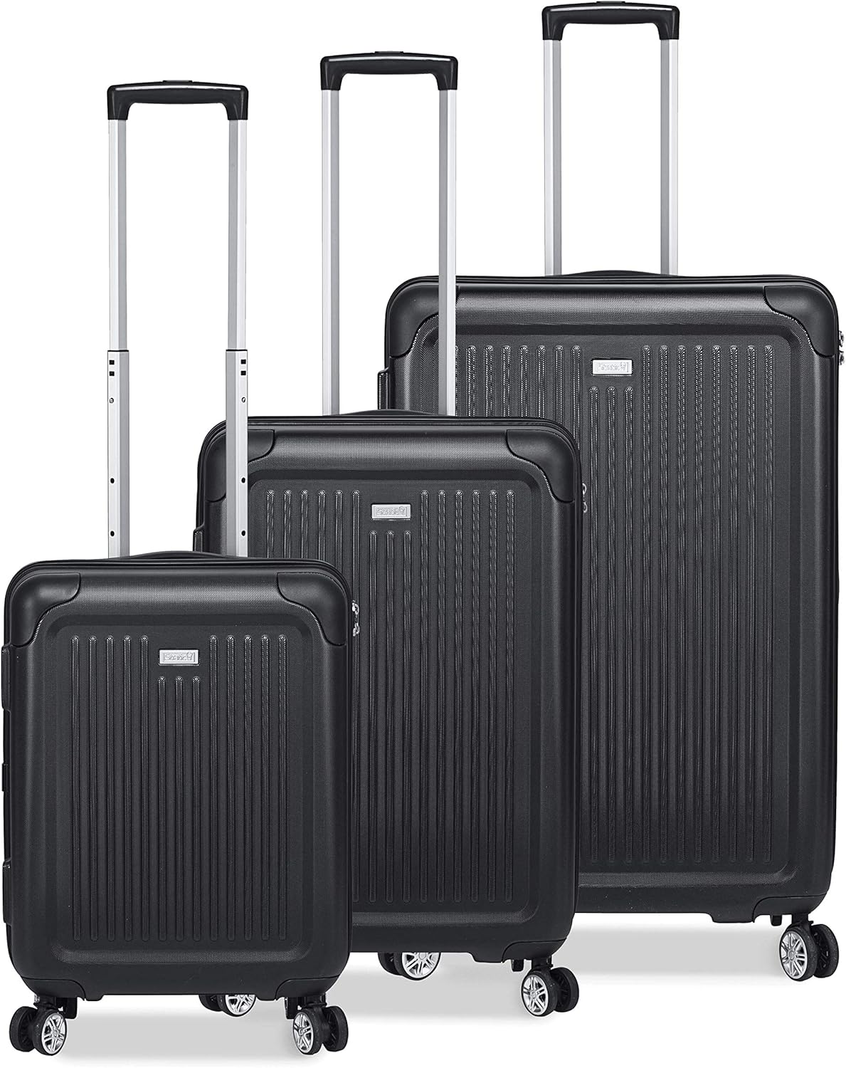 Stratic Stripe Suitcase, S, M, L, Black (Black) - 3-1022-99-BLACK ...