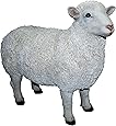 Real Life Large Lamb Garden Ornament (SizeBM): Amazon.co.uk: Garden ...