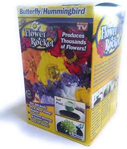 Amazon.com : Flower Rocket As Seen On TV Butterfly/Hummingbird : Garden ...