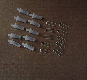 Amazon.com: Hi Pro PLANTATION SHUTTER REPAIR KIT : 10 CLEAR Spring ...