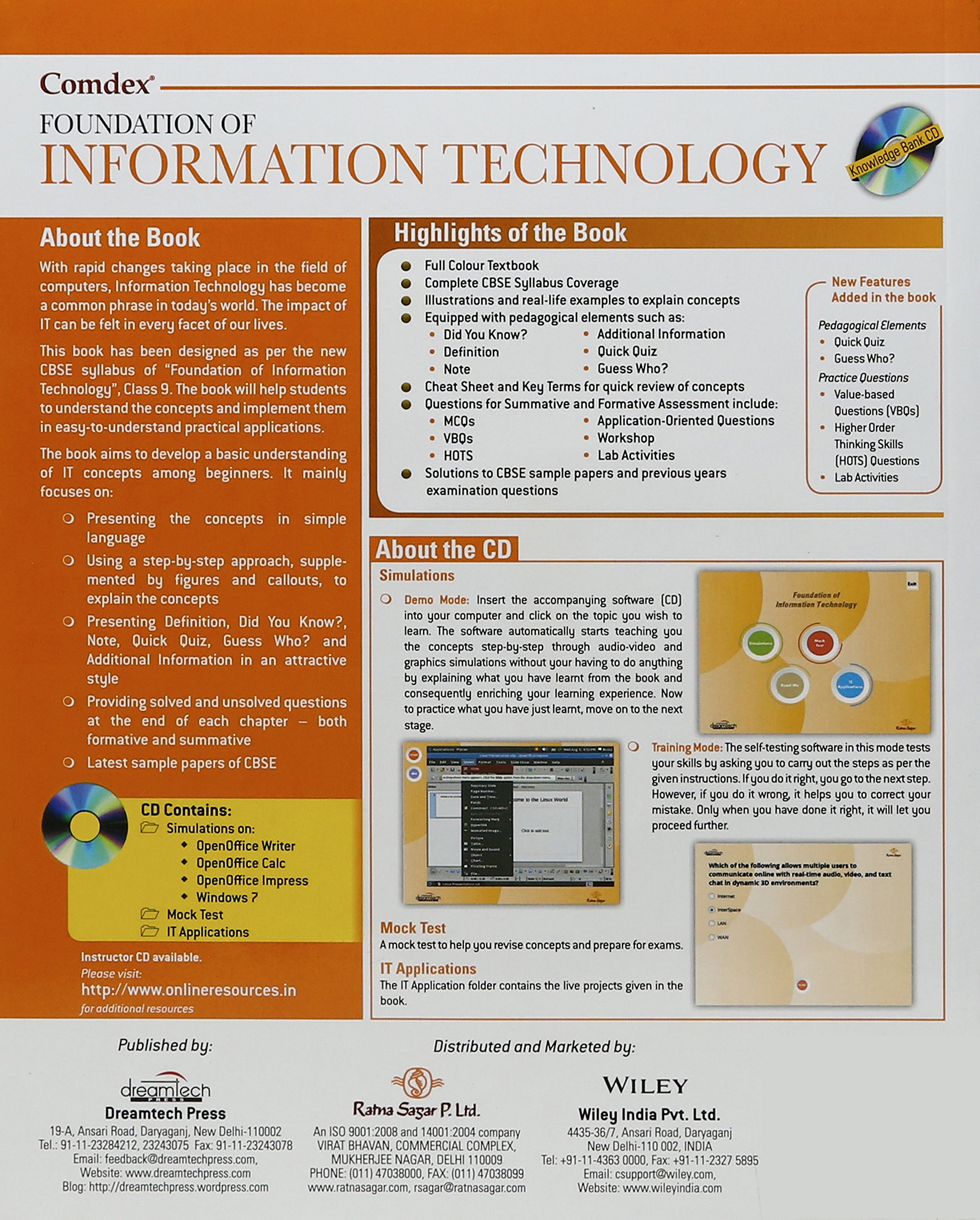 comdex foundation of information technology class 9 answers