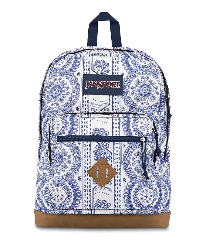 JanSport City View Backpack, White Swedish Lace Review
