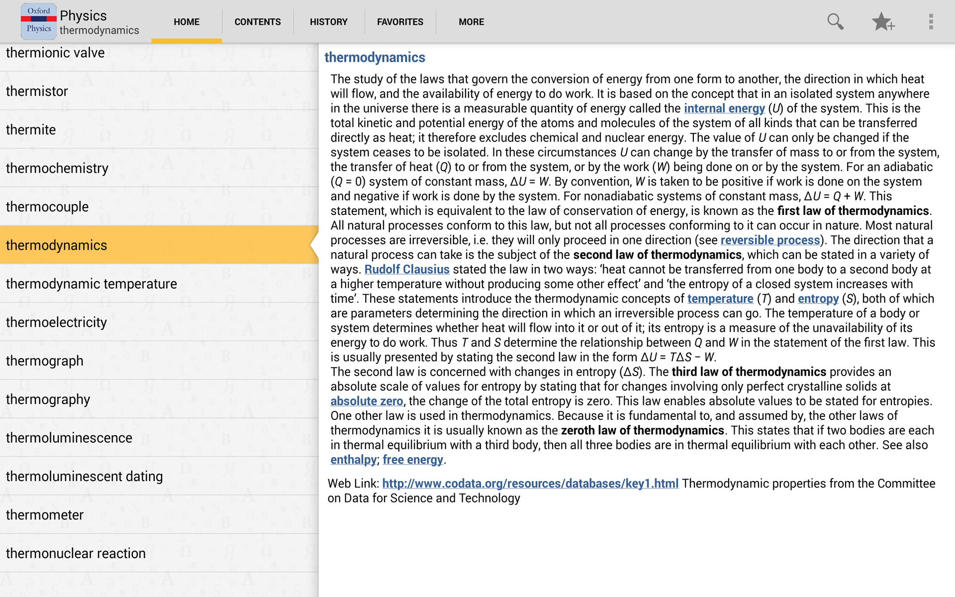 Oxford Dictionary of Physics:Amazon.com:Appstore for Android