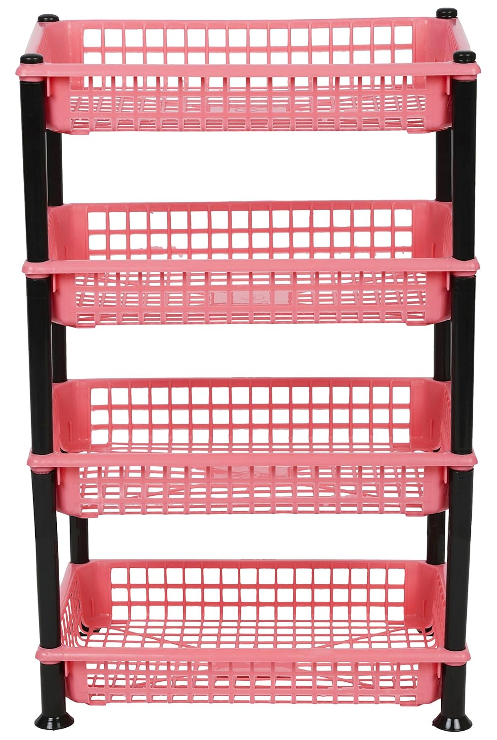 Aristo Multipurpose Plastic Storage Rack 4 Shelf /Multi Purpose/Kitchen ...