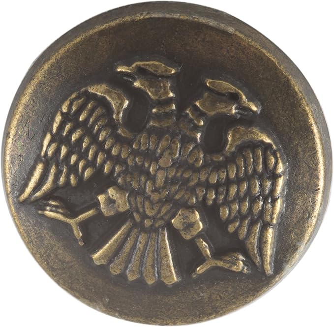 Amazon.com: Byzantine Heraldry Antique Brass Finish Double-headed Eagle ...