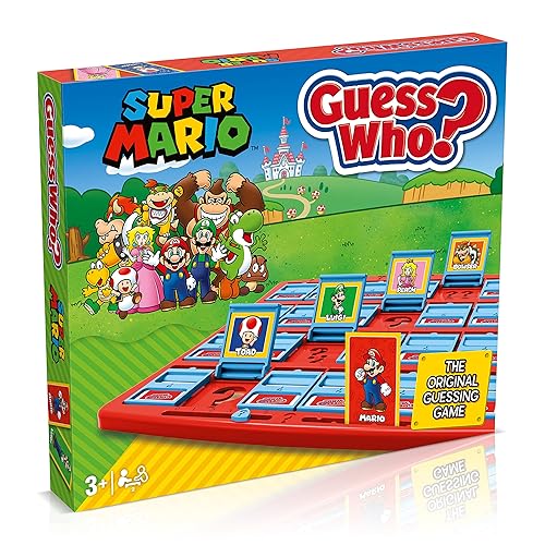 Winning Moves Super Mario Guess Who? Board Game, Play with Classic ...