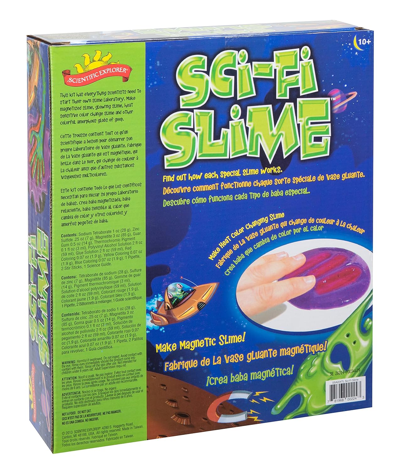 Toys & Games Scientific Explorer Sci-Fi Slime Science Kit 0SA224 ...