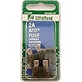 Amazon.com: Littelfuse 0ATO002.VP ATO 32 Volt 2 Amp Carded Fuse, (Pack of 5) : Automotive