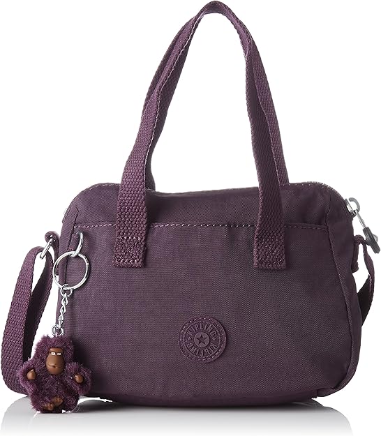 Kipling Leike, Women’s Shoulder Bag, Violett (Plum Purple), 9.5x19.5x14 ...