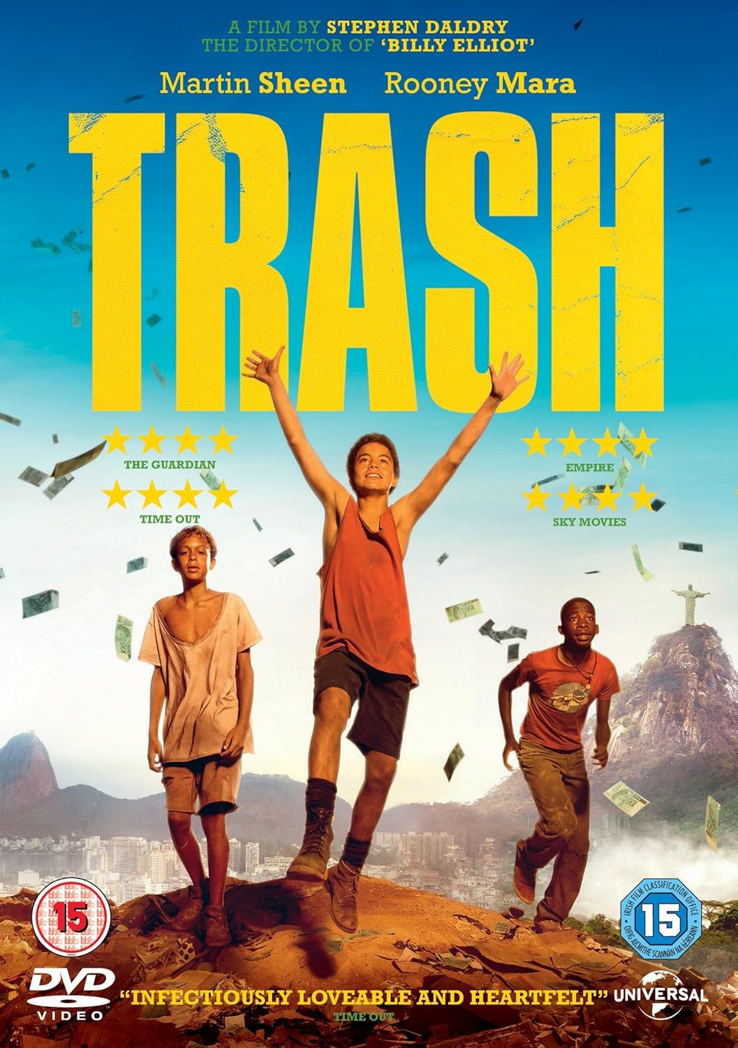 Trash [DVD] [2015]: Amazon.co.uk: Rooney Mara, Martin Sheen, Wagner ...