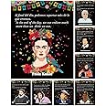Amazon.com: Fiupan Spanish English Inspirational Classroom Poster ...