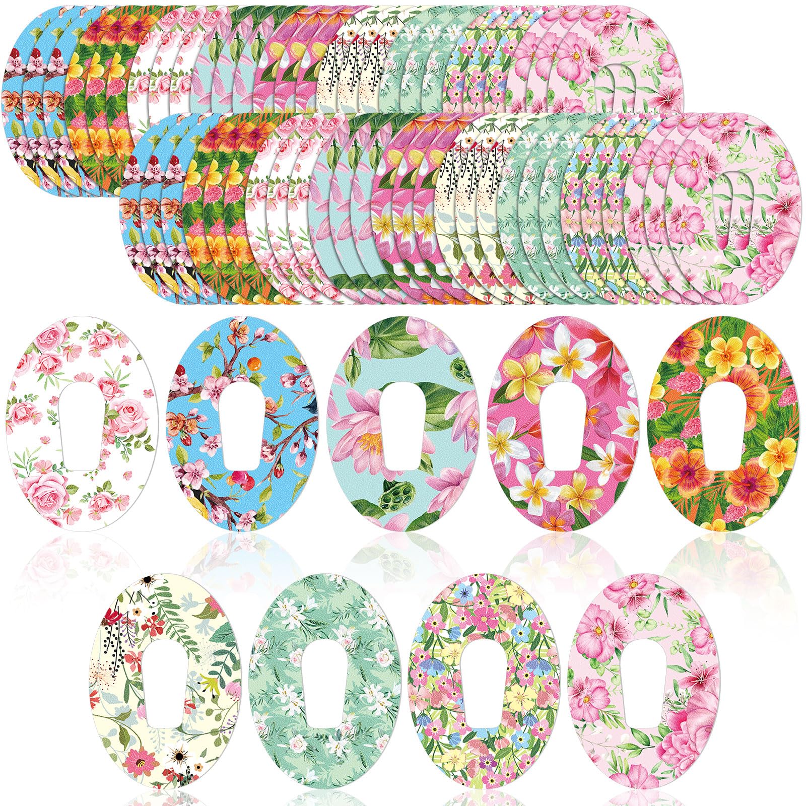 Hosuly 54 Pcs Adhesive Patches Compatible with Dexcom G6 Breathable ...