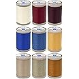 Amazon.com: 9 Color Pack - Coats & Clark - Dual Duty XP Heavy Weight ...