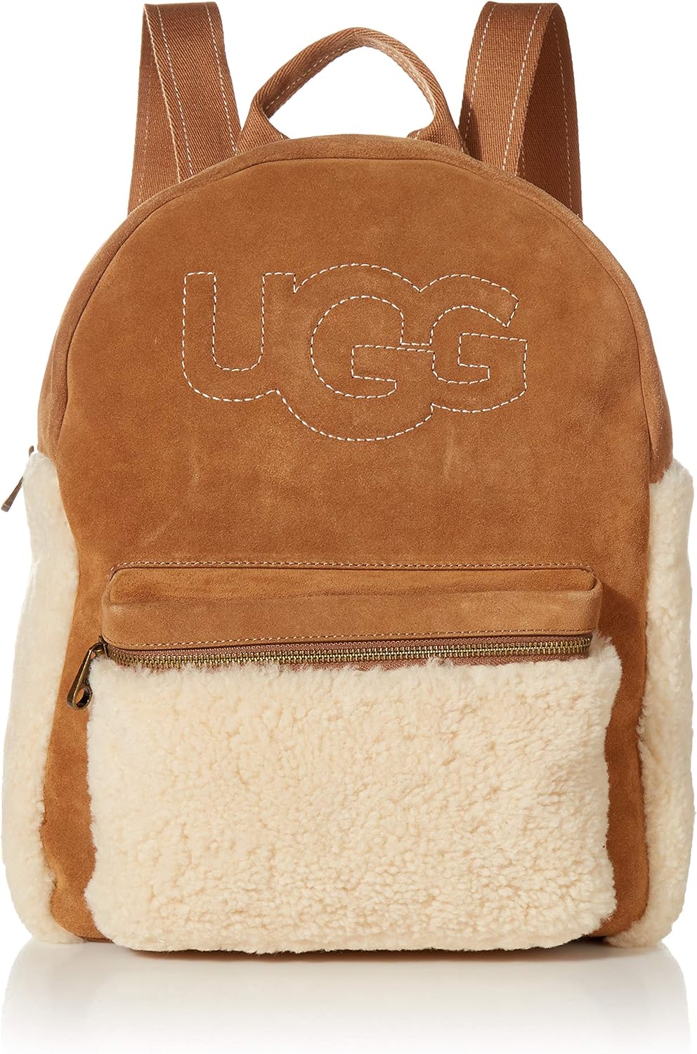 Amazon.com | UGG Women's Dannie II Backpack Sheepskin, Chestnut, Large ...