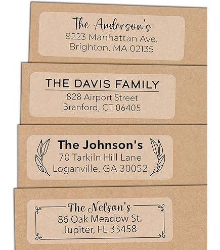Clear Return Address Labels Transparent Clear Return Address Labels ...
