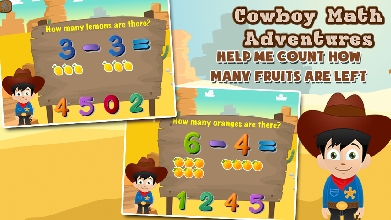 Amazon.com: Cowboy Math Adventure Games for Kids: Appstore for Android