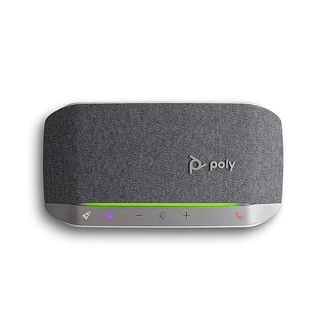 Poly (Plantronics) SYNC 20, SY20-M USB-A Speakerphone : Amazon.in ...