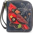 CHALA Handbags- Zip Around Wallet, Wristlet, 8 Credit Card Slots Sturdy ...