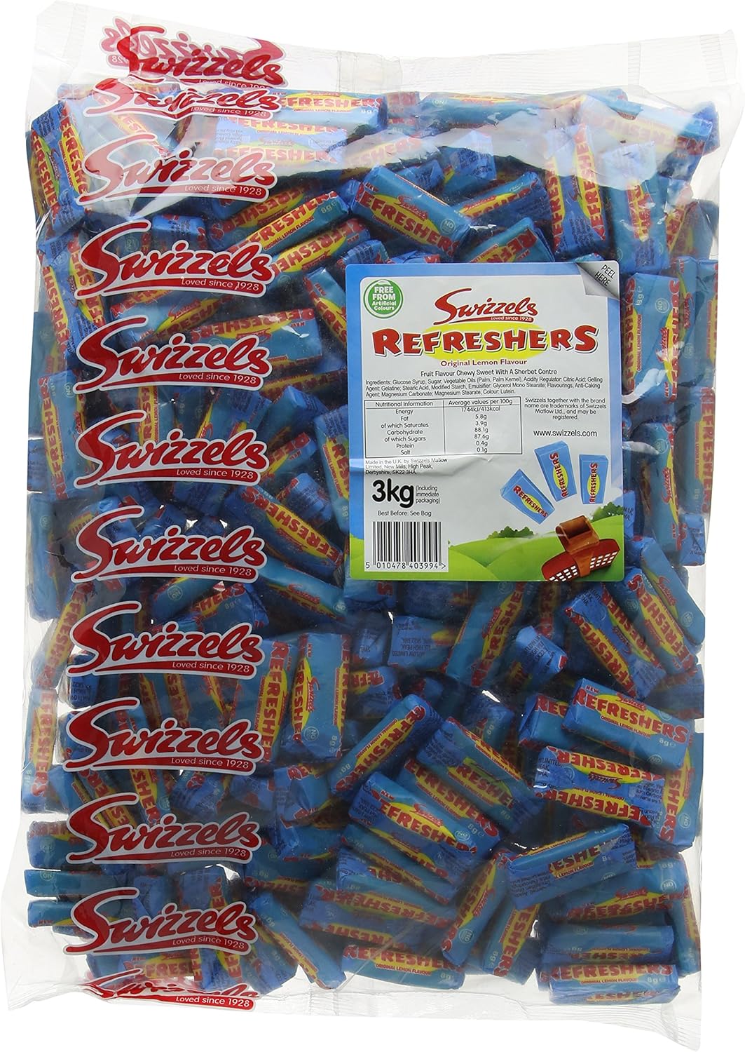 Swizzels Matlow New Refreshers Chews Sweets 3 kg: Amazon.co.uk: Grocery