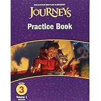 Journeys, Grade 3 Practice Book, Volume 1, Consumable: Houghton Mifflin Journeys (HMR Journeys ...