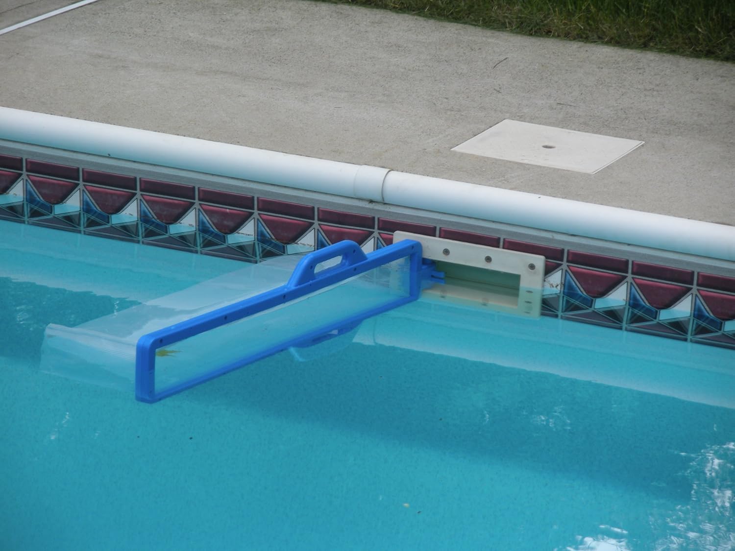 Skimeeze Pool Skimmer- Pool Net Skimmer Cleans Debris and Leaves for In ...