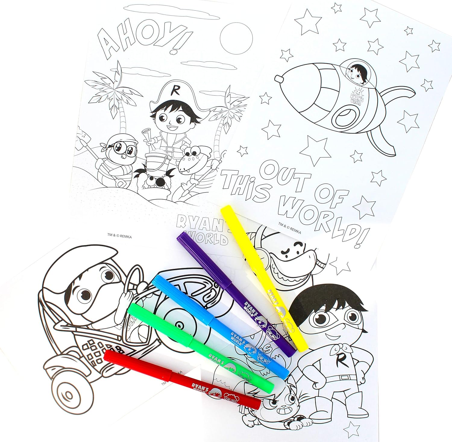 Blue Print Ryan’s World Colouring Activity Set – BigaMart
