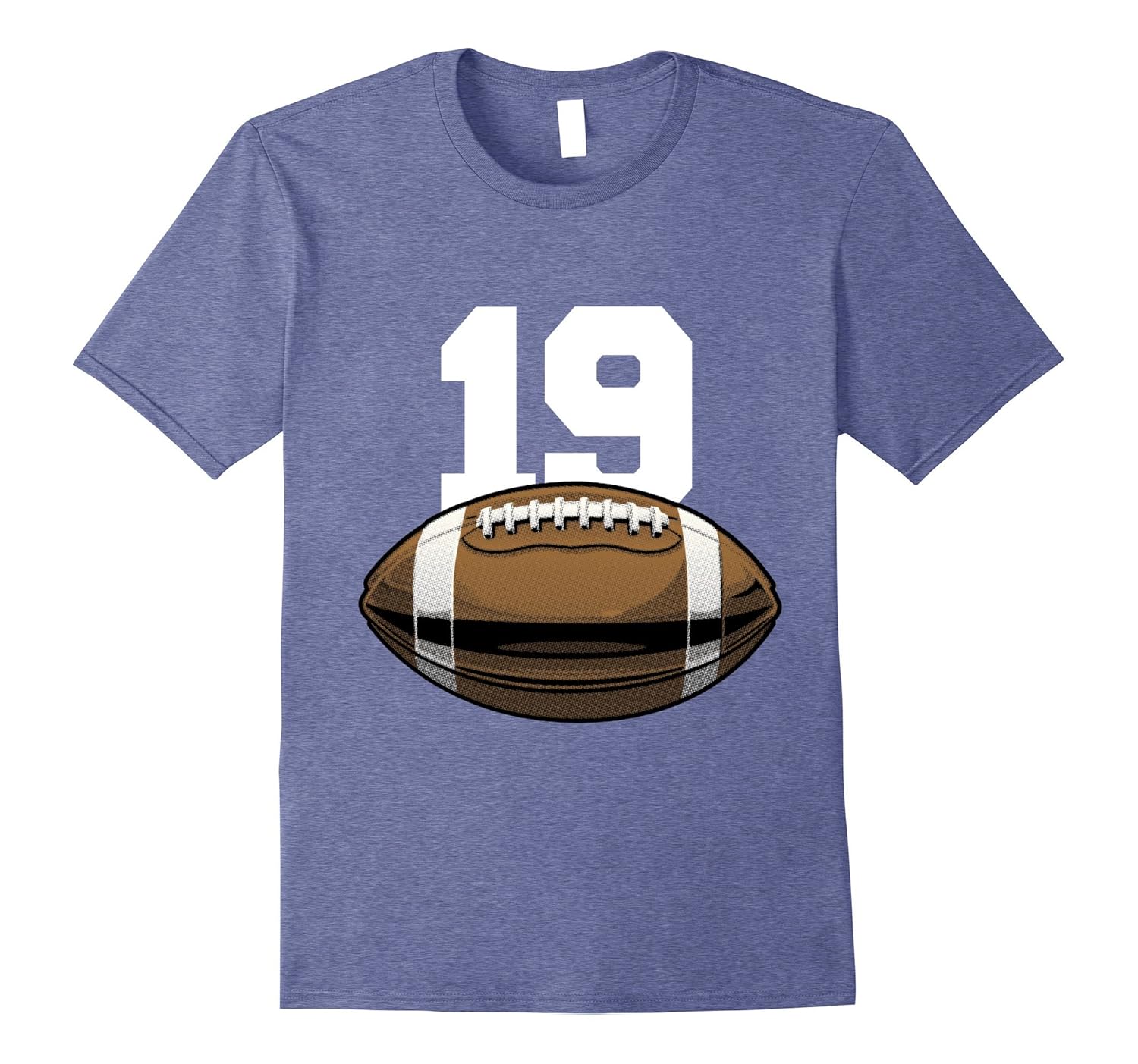 Lucky Number 19 Football Player T-Shirt-PL – Polozatee